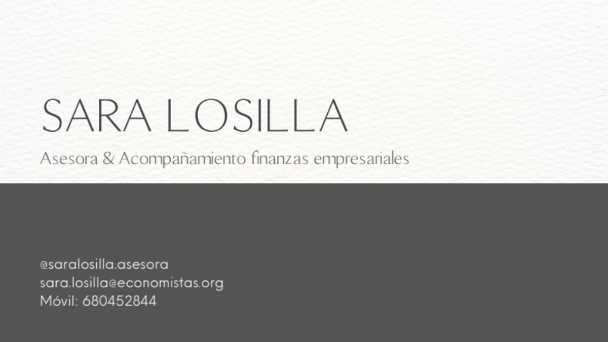 Declaración de Accesibilidad - Sara Losilla